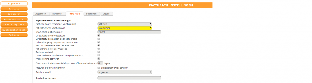Hoe kan ik mijn patiëntenfacturen versturen via Infomedics? - HCI ...