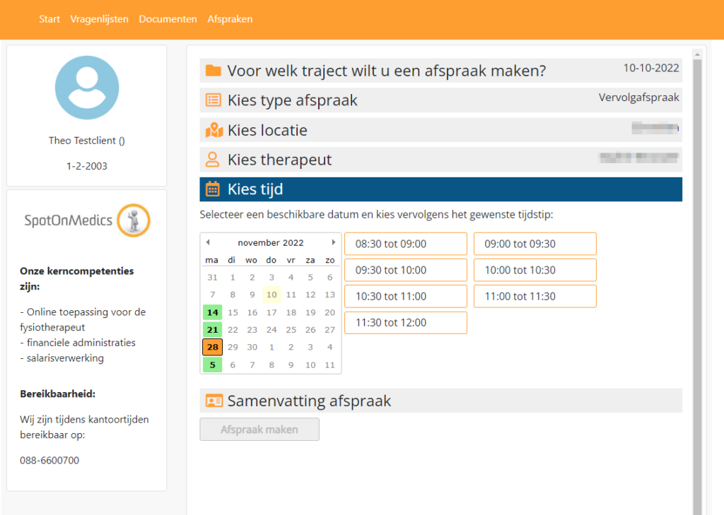 Handleiding patiëntenportaal - SpotOnMedics Academy