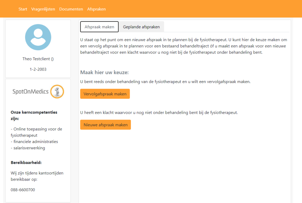 Handleiding patiëntenportaal - SpotOnMedics Academy