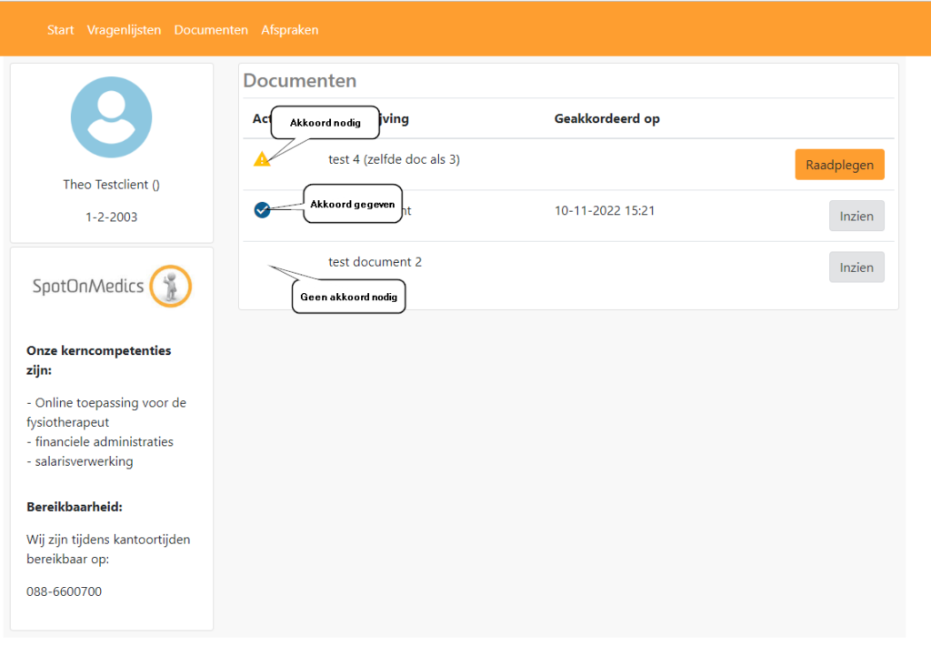 Handleiding patiëntenportaal - SpotOnMedics Academy